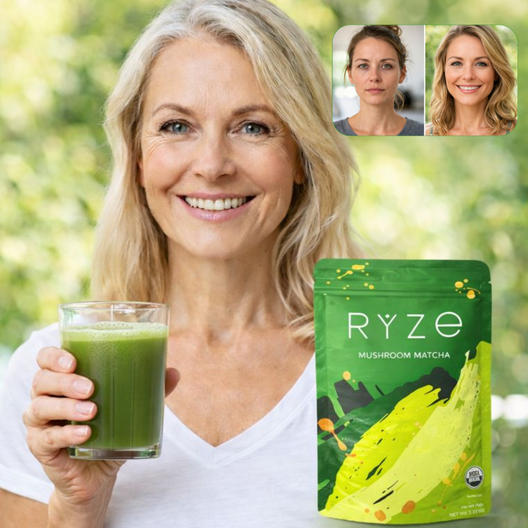 Ryze Mushroom Matcha | Eliminate Fatigue and Unlock Laser-Sharp Focus ...