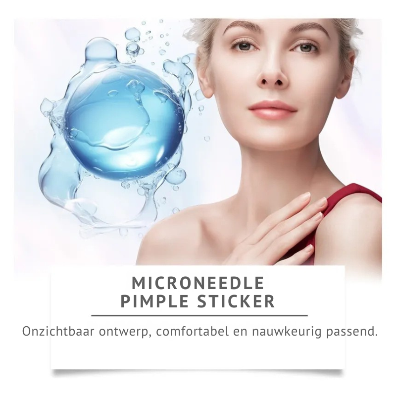 Microneedle Pimple Sticker | Targeted care for deep pimples — discreet ...