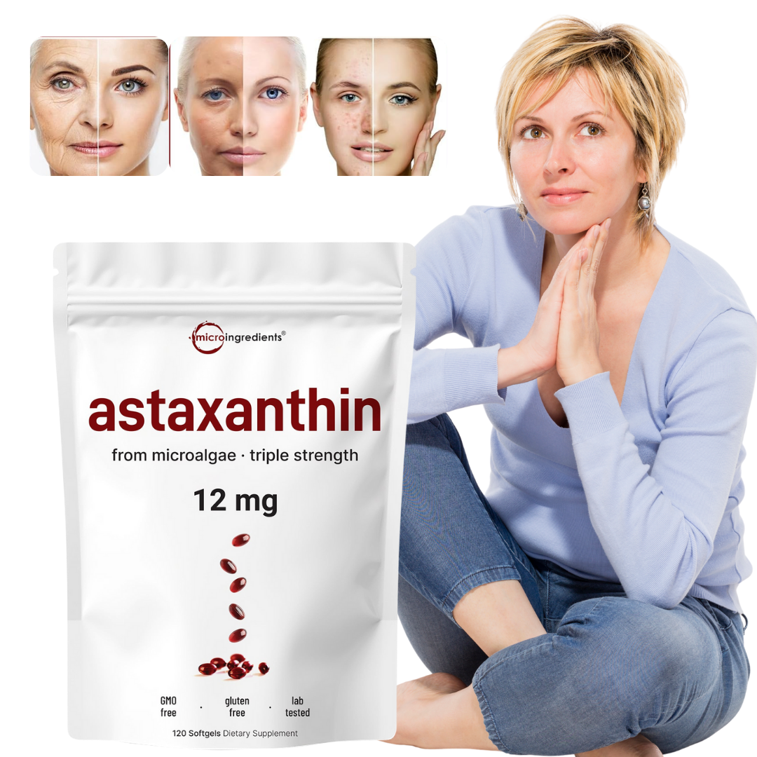 Astaxanthin Triple Strength | Triple-Power Antioxidant for Daily Body ...